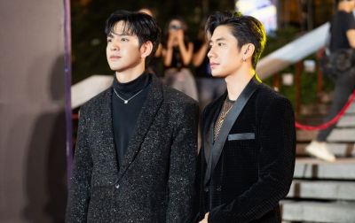 Film Thanapat, Jam Rachata cùng dàn sao Việt sải bước lộng lẫy tại thảm đỏ Ngôi Sao Xanh 2023